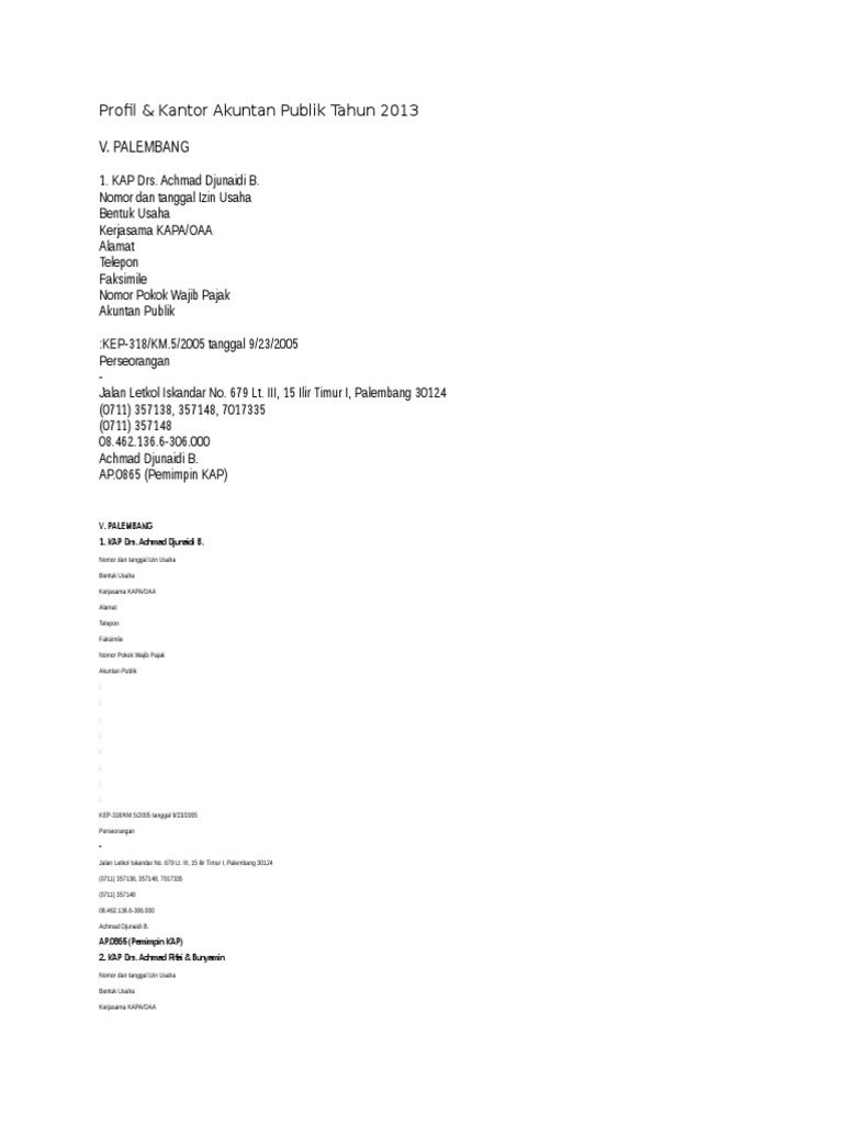 Kap Profil | PDF