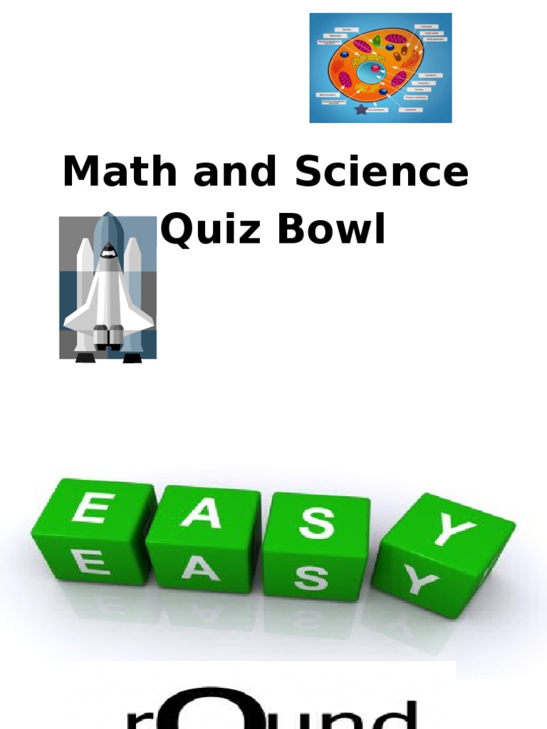 Math and Science Quiz Bowl | Download Free PDF | Shadow | Solar Eclipse