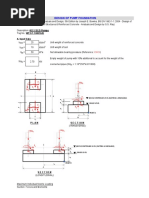 Pump Foundation PDF | PDF | Column | Structural Engineering