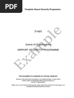 ICAO Annex 17 | PDF | Airport Security | Airport