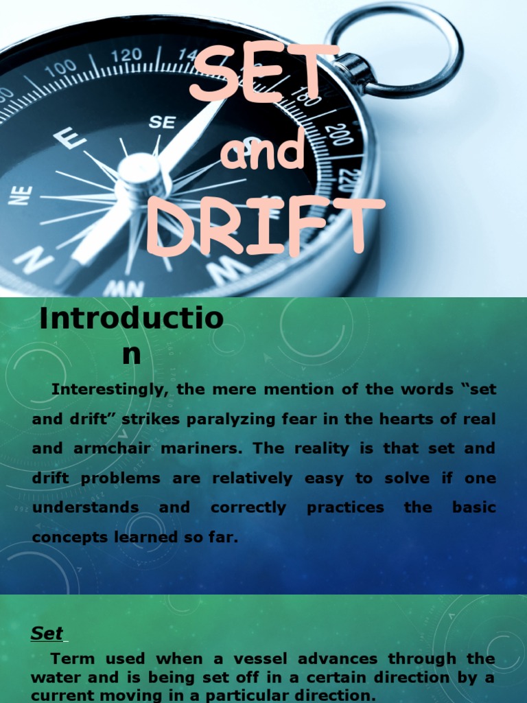 Understanding Set and Drift in Navigation | PDF | Teaching Mathematics ...
