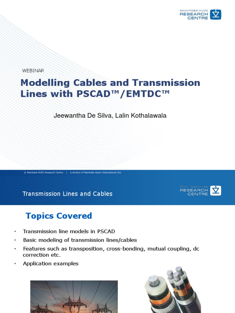 Transmission Line and Cables v6 | PDF | Electric Power Transmission | Cable