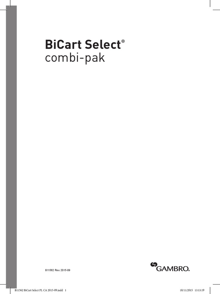 BiCart Select en | PDF | Chemical Compounds | Materials