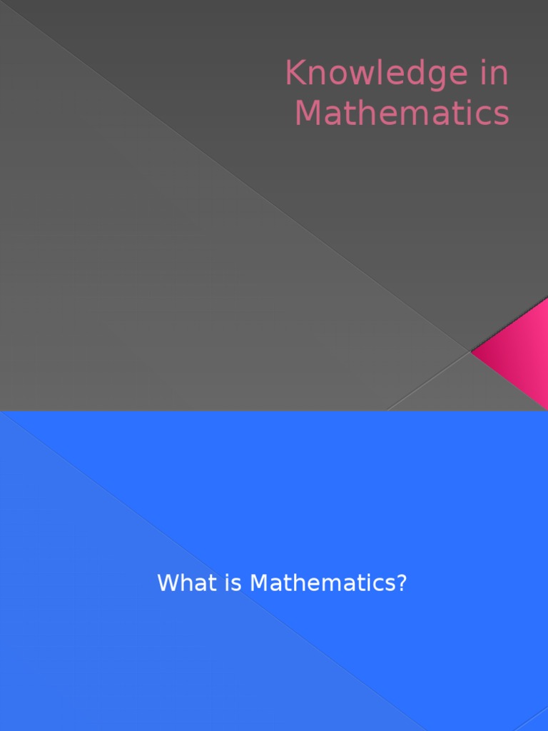 Mathematicstok 3 | PDF | Mathematical Proof | Axiom