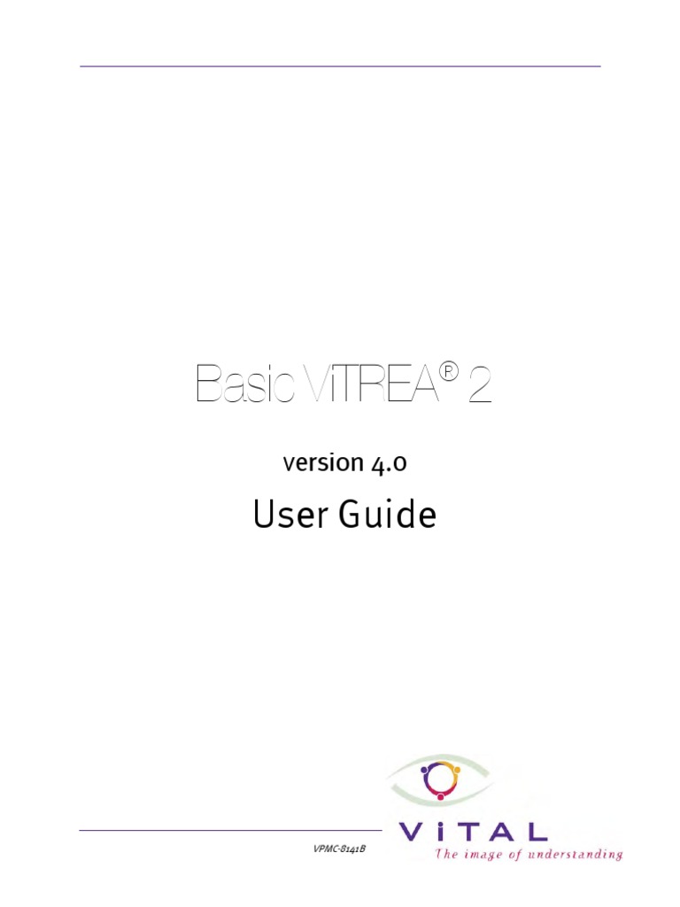 Basic Vitrea User Guide | PDF | Ct Scan | Heart