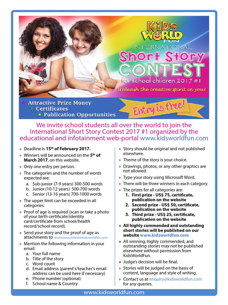 Global Student Story Contest 2017 | PDF