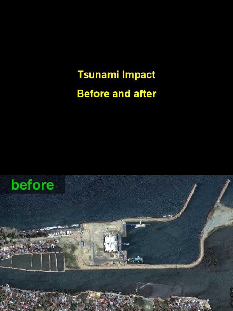 Tsunami Impact Before and After | PDF