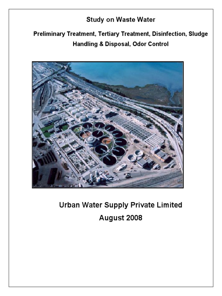 Wastewater Treatment Final Report | PDF | Sewage Treatment | Wastewater