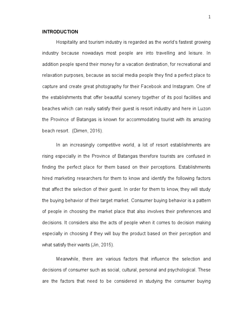 Thesis Study Full Paper Finally | PDF | Behavior | Consumer Behaviour