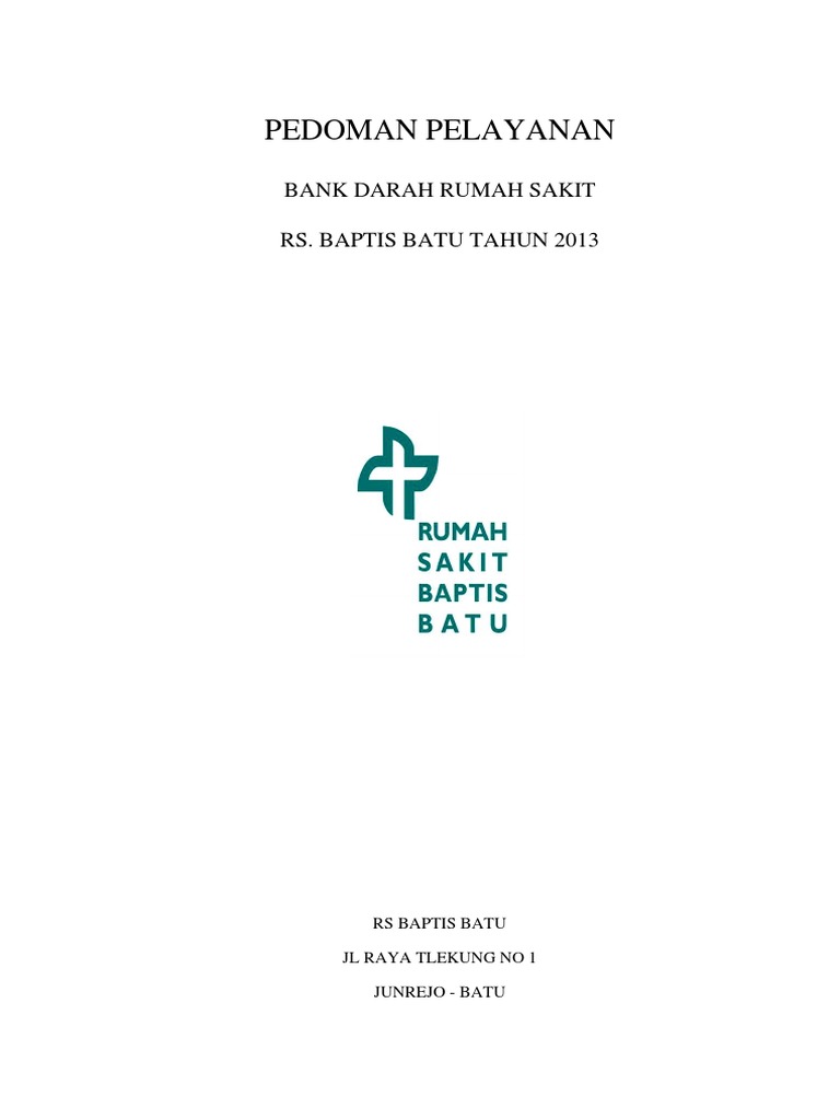 Pedoman Pelayanan BDRS | PDF