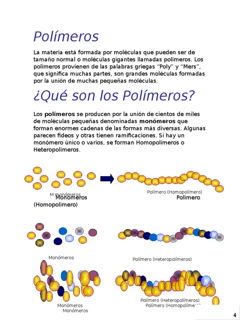 Polímeros | Macromoléculas | Polímeros