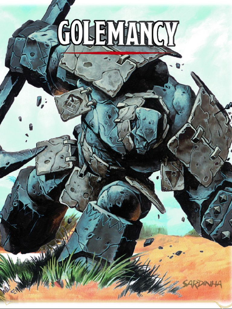 DND 5e Golemancy | PDF | Nature | Leisure