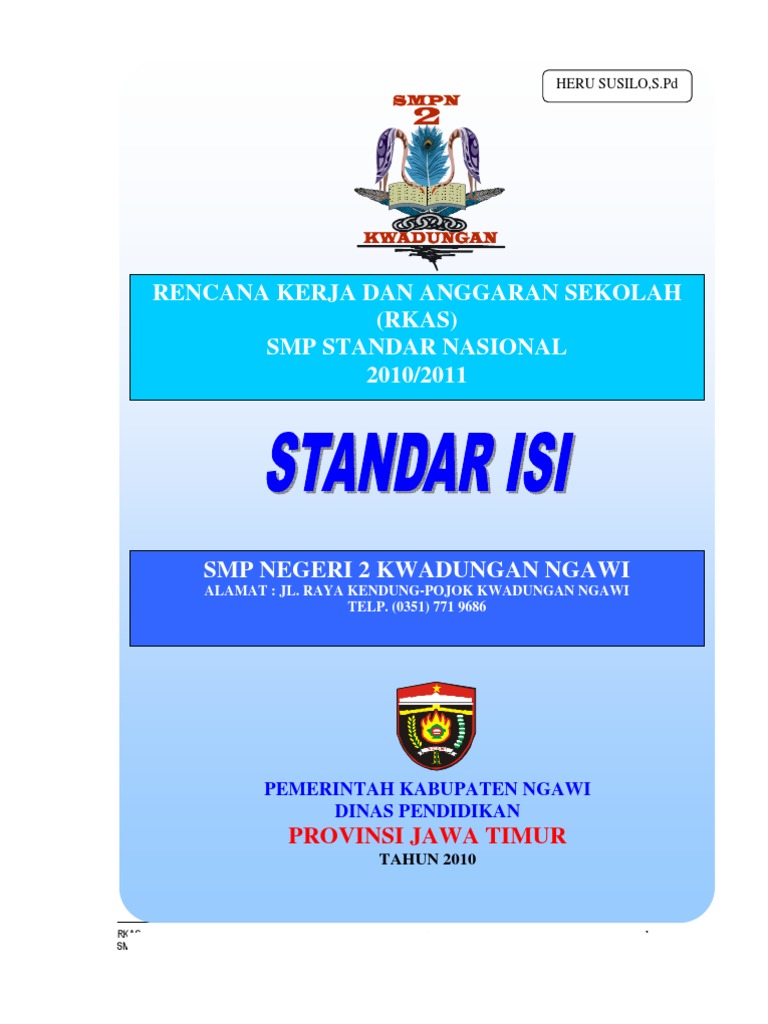 01 Standar Isi | PDF