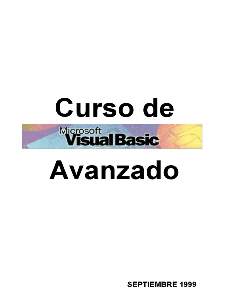 Curso de Visual Basic Avanzado | PDF | Objeto (informática) | Básico