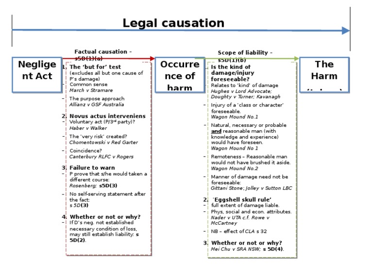 An In-Depth Examination of the Legal Concepts and Tests Involved in ...