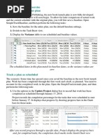 Calculating Planned vs Actual Percent Complete | PDF | Computers ...