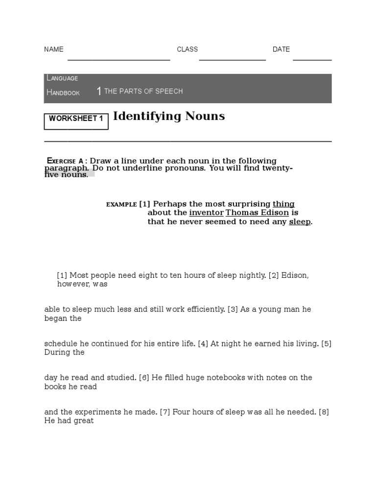 English Grammer Assignment-1 | PDF