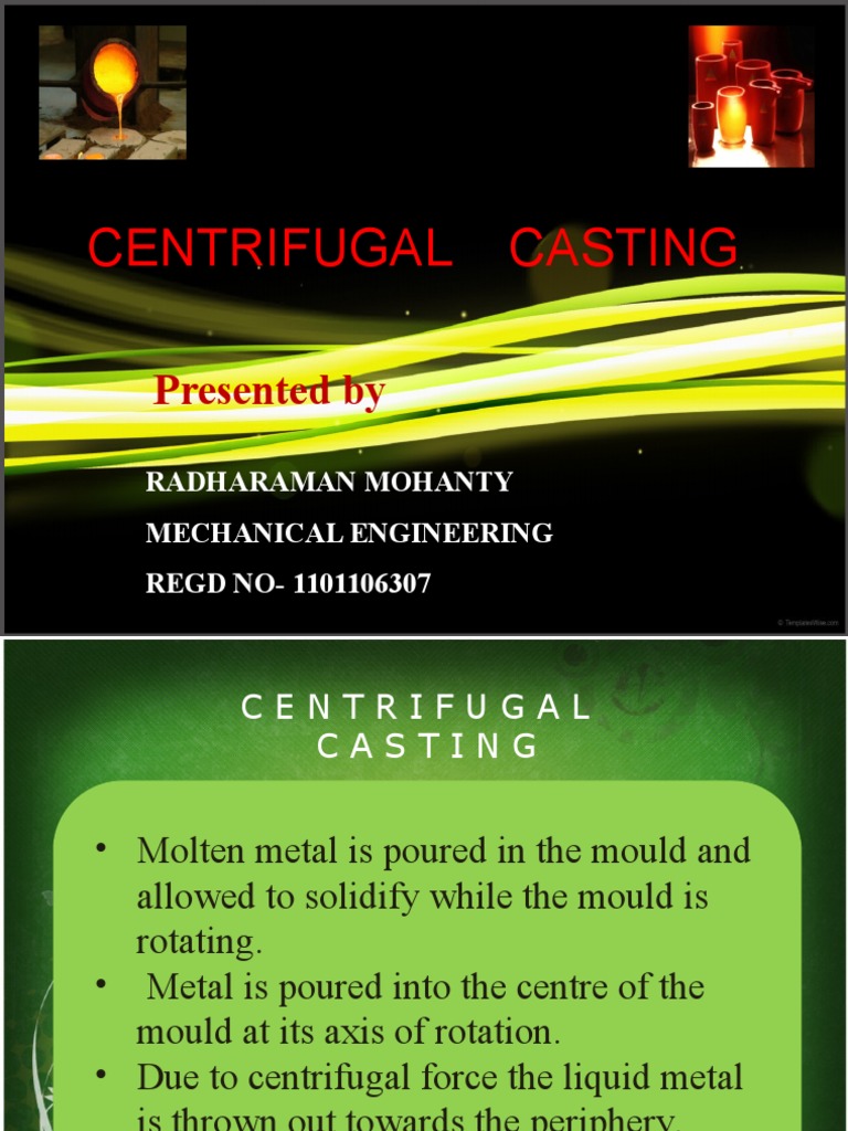 Overview of Centrifugal Casting Methods | PDF