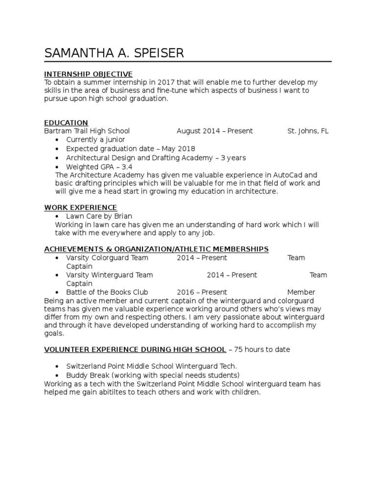 Sams Resume | PDF