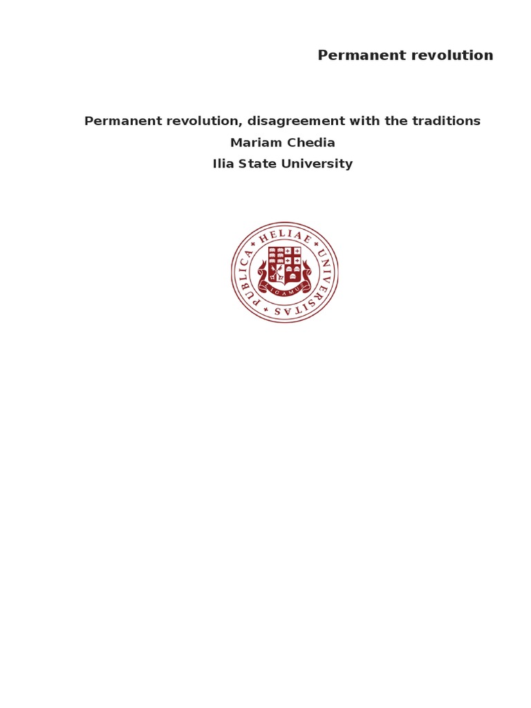 Permanent Revolution | PDF | Wassily Kandinsky | Paintings