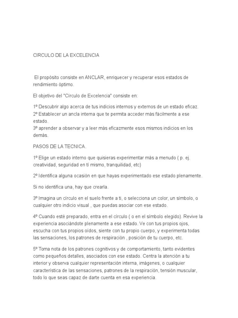 Circulo de La Excelencia Aaa | PDF | Los símbolos | Conceptos psicologicos