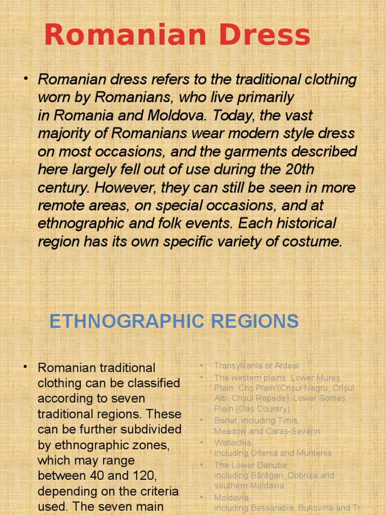 Proiect Engleza Despre Moda Romaneasca | PDF | Human Appearance ...