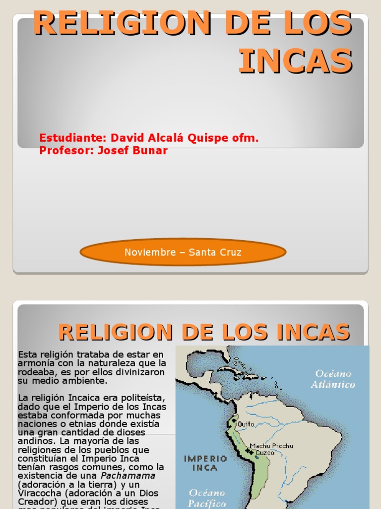 Religion de Los Incas | PDF | Imperio Inca | Religión y creencia