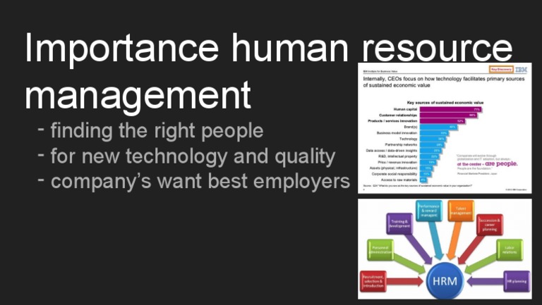 Importance Human Resource Management | PDF