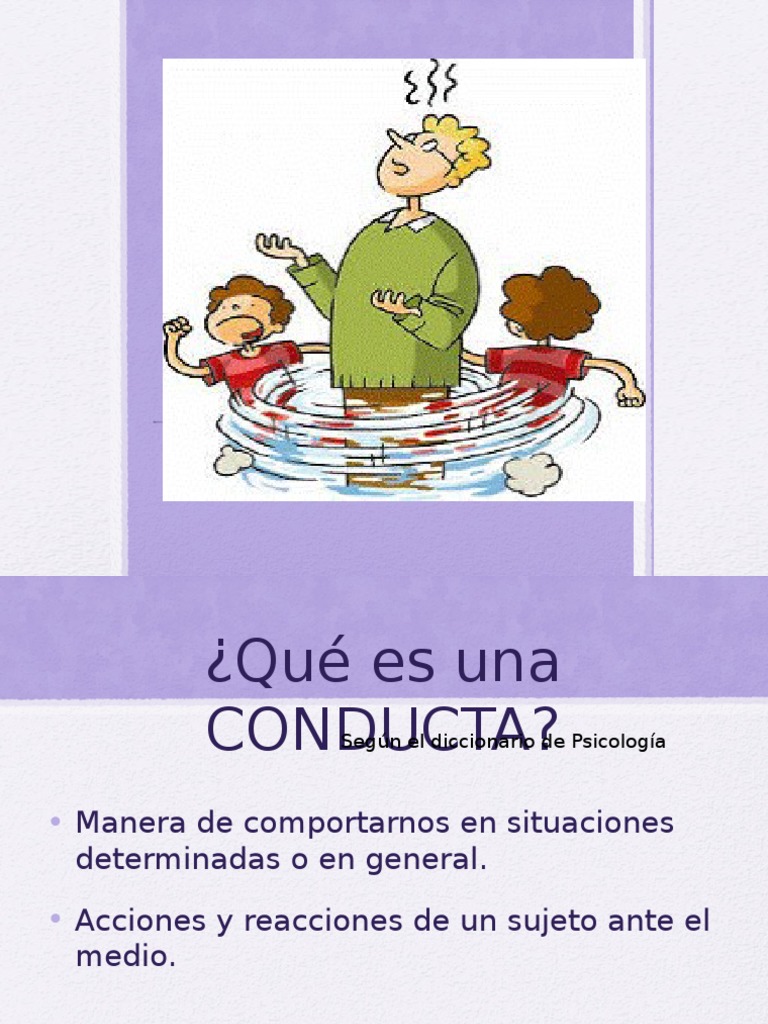 Conductas Disruptivas | Comportamiento | Psicología