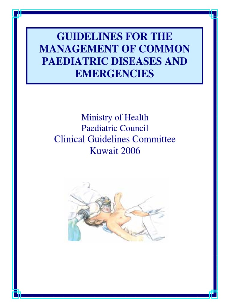 Kuwait Pediatric GuideLines | PDF | Shock (Circulatory ...