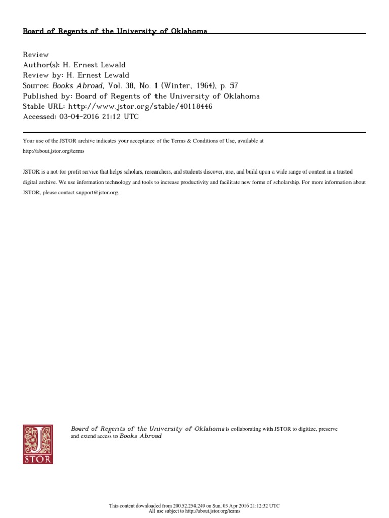 Tomas Mojarro. Bramadero. RESEÑA | PDF