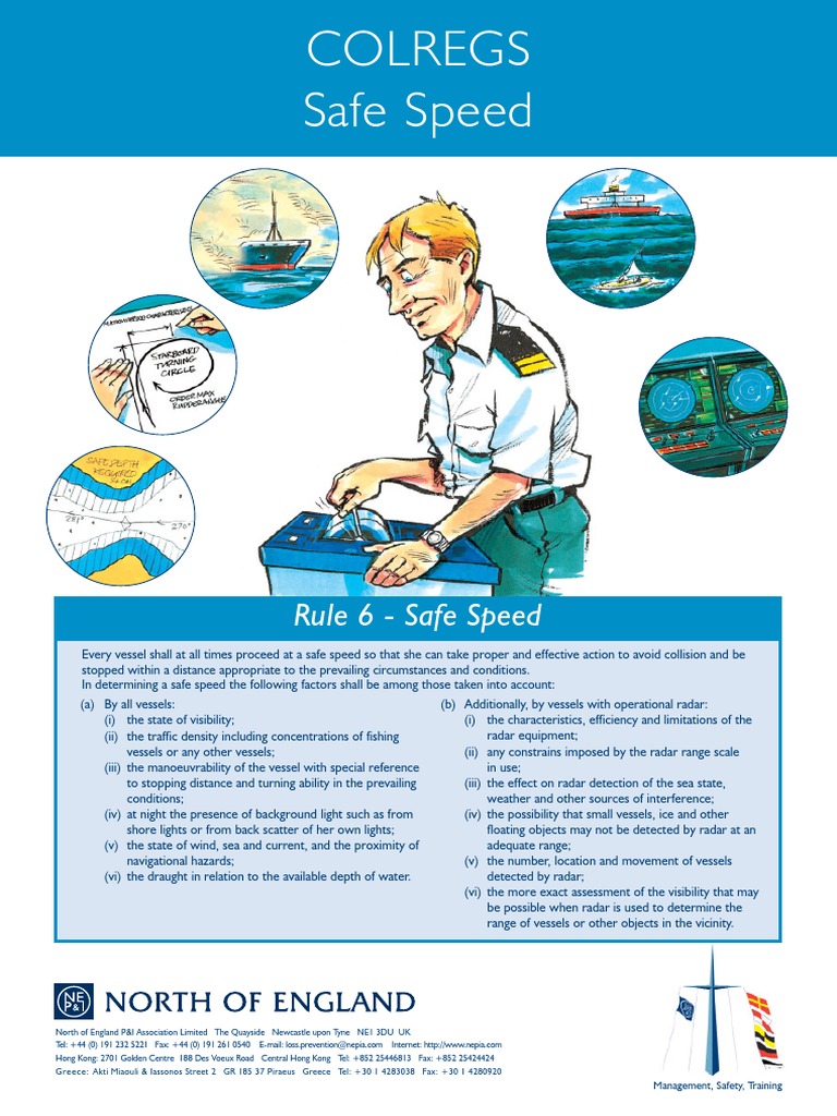 Colreg-06 Safe Speed | PDF