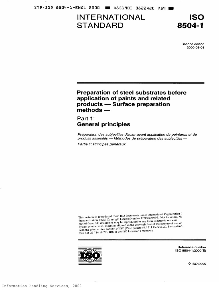 Iso 8504-1 PDF | PDF