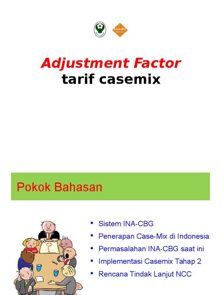 Optimasi Tarif INA-CBG dengan Adjustment Factor | PDF