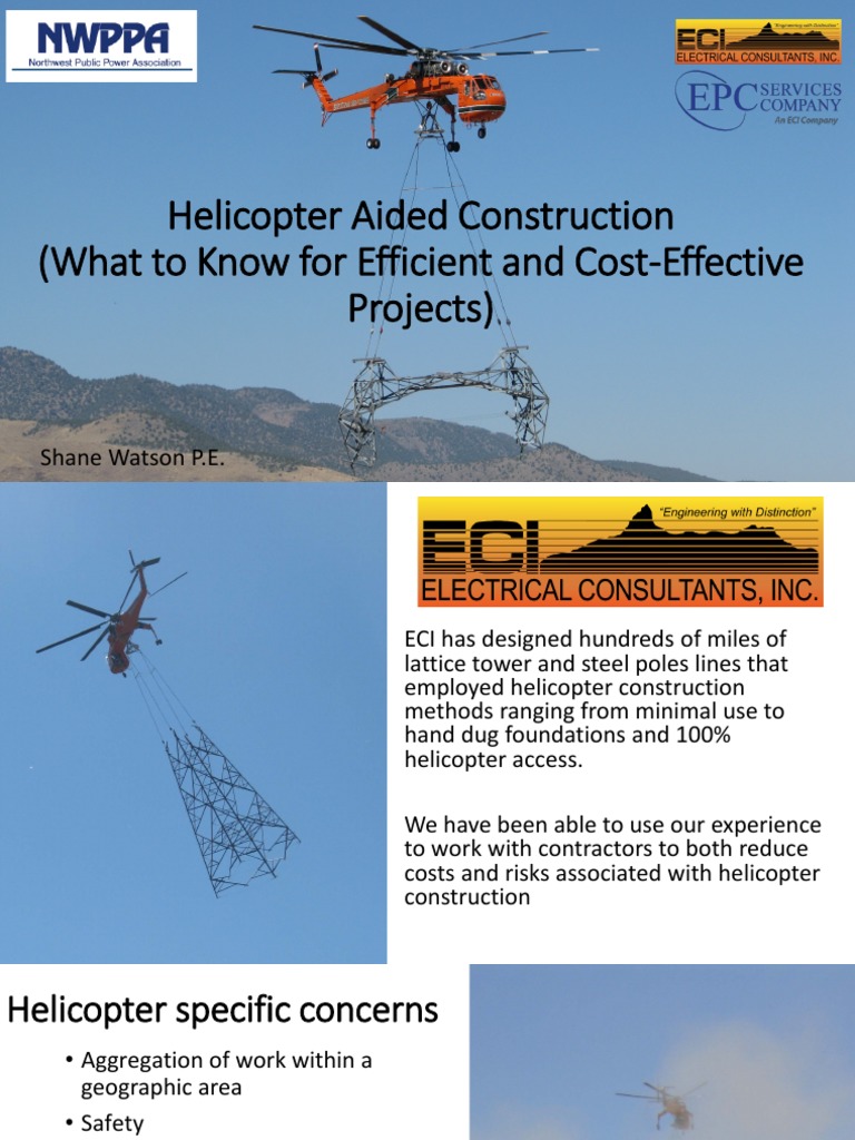 Helicopter Aided Construction Shane Watson | Download Free PDF ...
