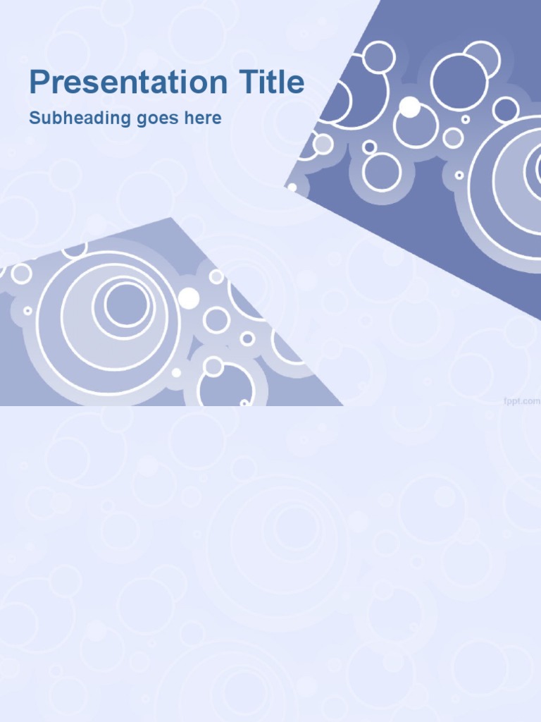 Presentation Title: Subheading Goes Here | PDF