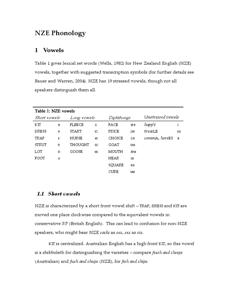 An In-Depth Phonological Analysis of the Vowel and Consonant Systems of ...