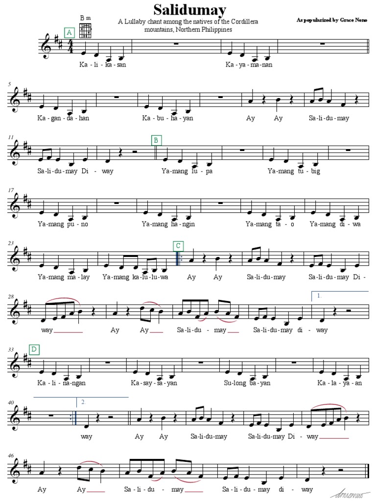 Folk Song - Salidumay _ Pdml