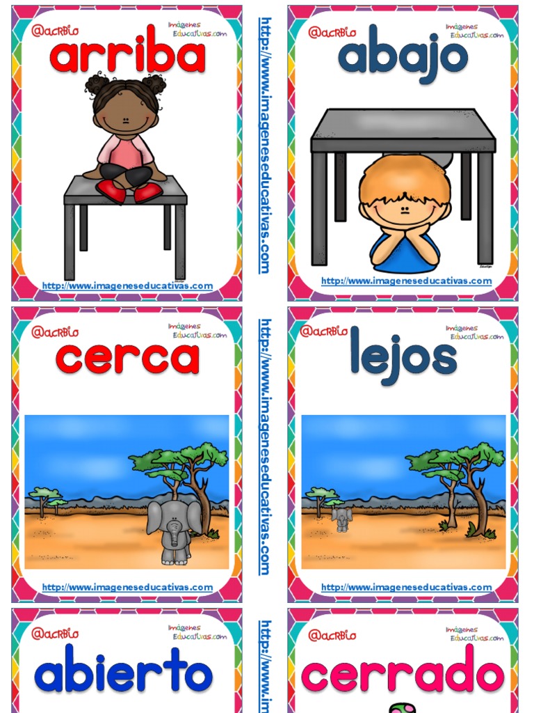 Tarjetas Opuestos Antonimos Parte 2 PDF | PDF | Ciencias sociales