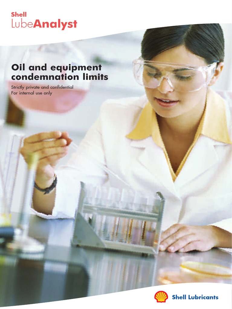 For KS Diagnosis Specs Limits Shell LubeAnalyst Condemnation Limits Mar 081 | PDF | Chromium ...