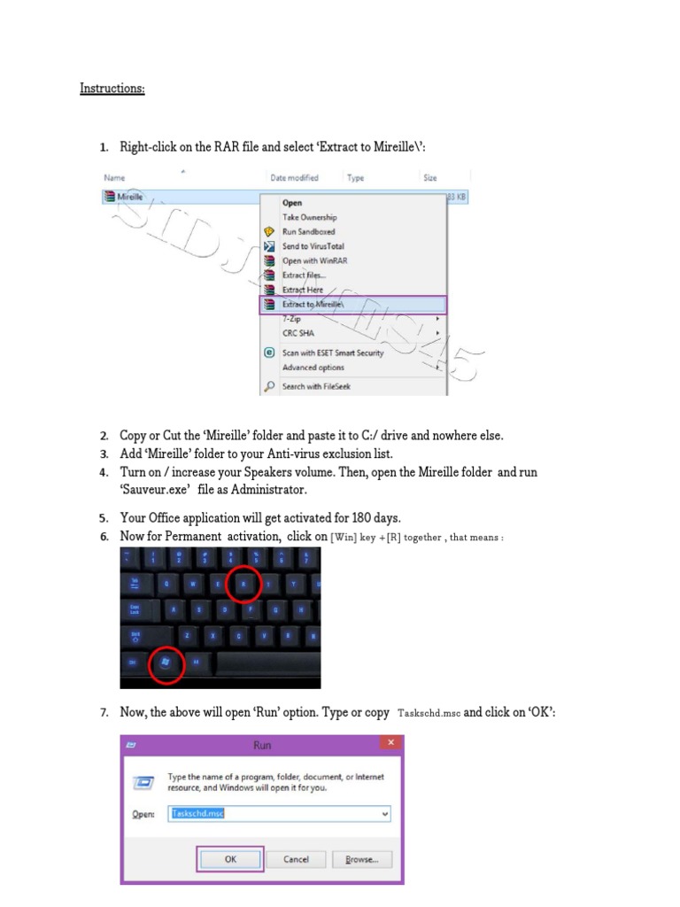 Permanent Activation Instructions | PDF