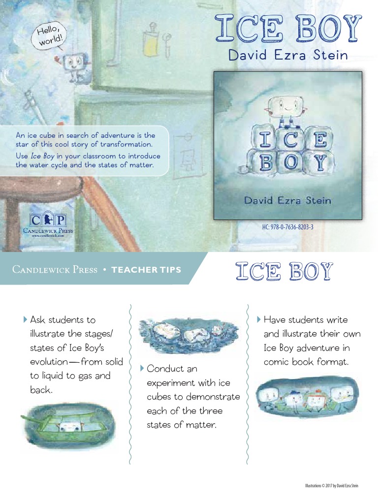 Ice Boy Teacher Tip Card | PDF