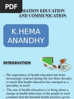 Information Education and Communication | PDF | Communication | Health ...