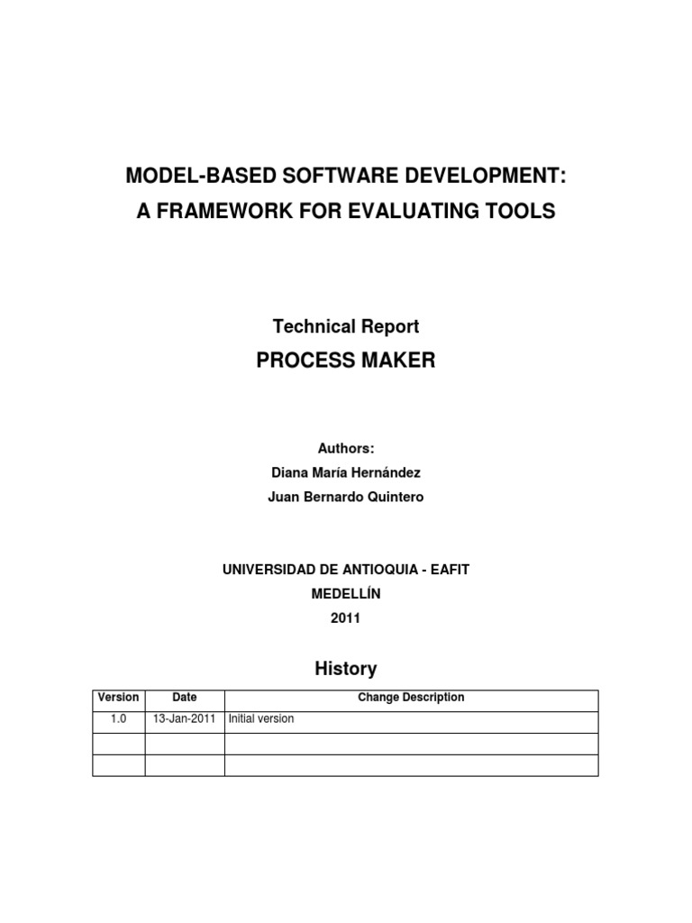 Process Maker Report PDF | PDF