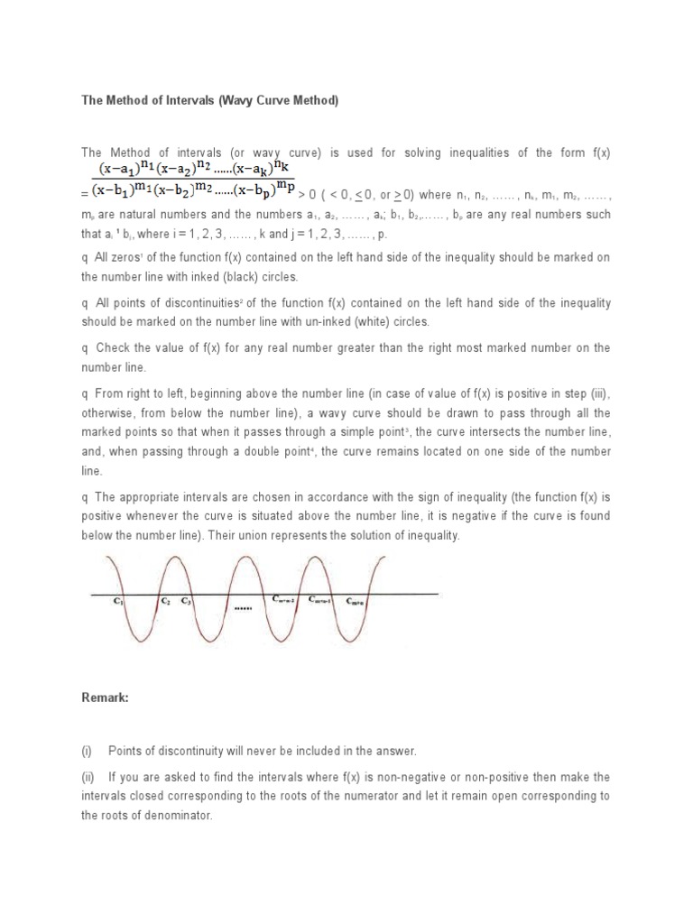 The Method of Intervals | Quadratic Equation | Mathematical Objects