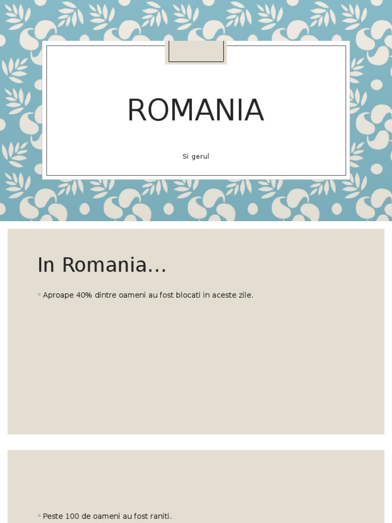 Romania | PDF