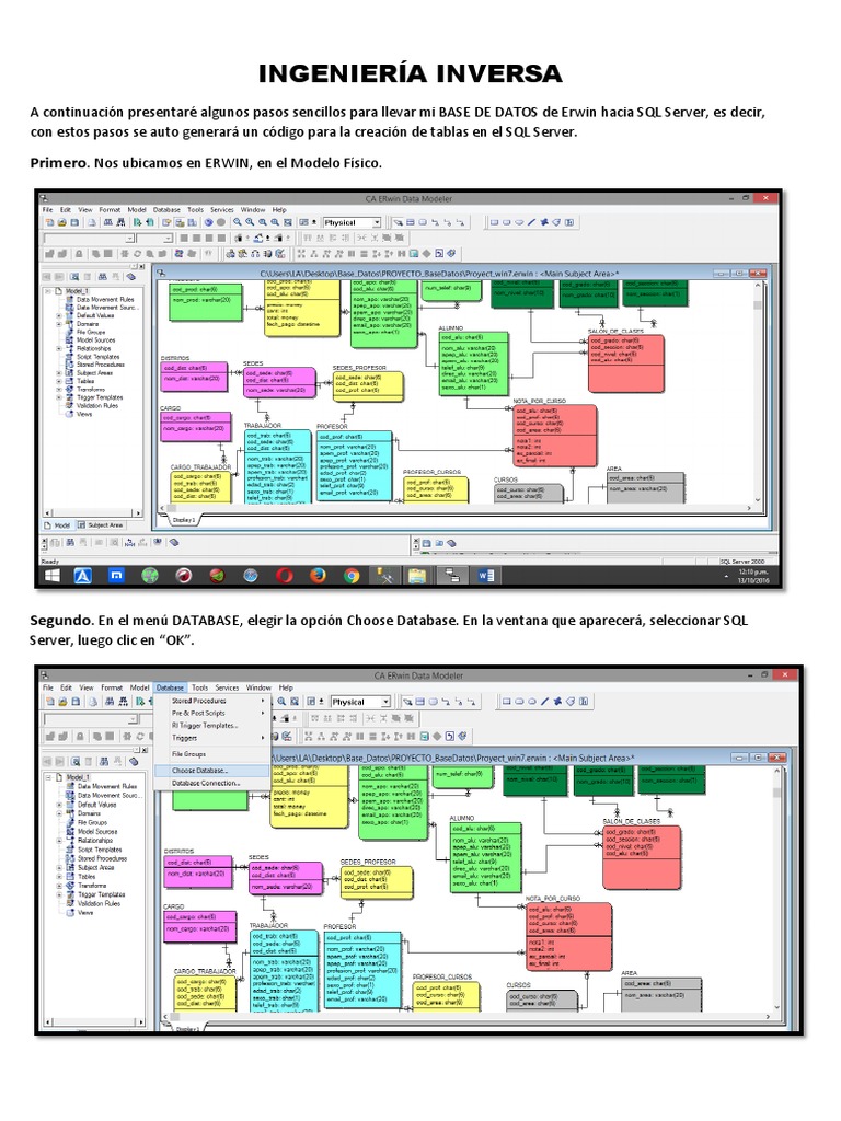 Generando código SQL para crear tablas en SQL Server desde un modelo de ...