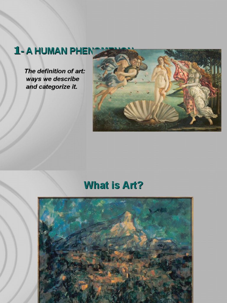 Understanding Art: A Human Phenomenon | PDF | Abstract Art | Paintings