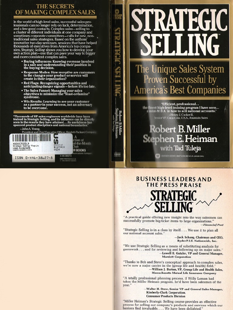 Strategic Selling PDF | PDF