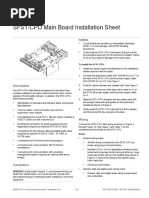 Installation Instructions Model XDLC: Class X (DCLC) Device Loop Card ...